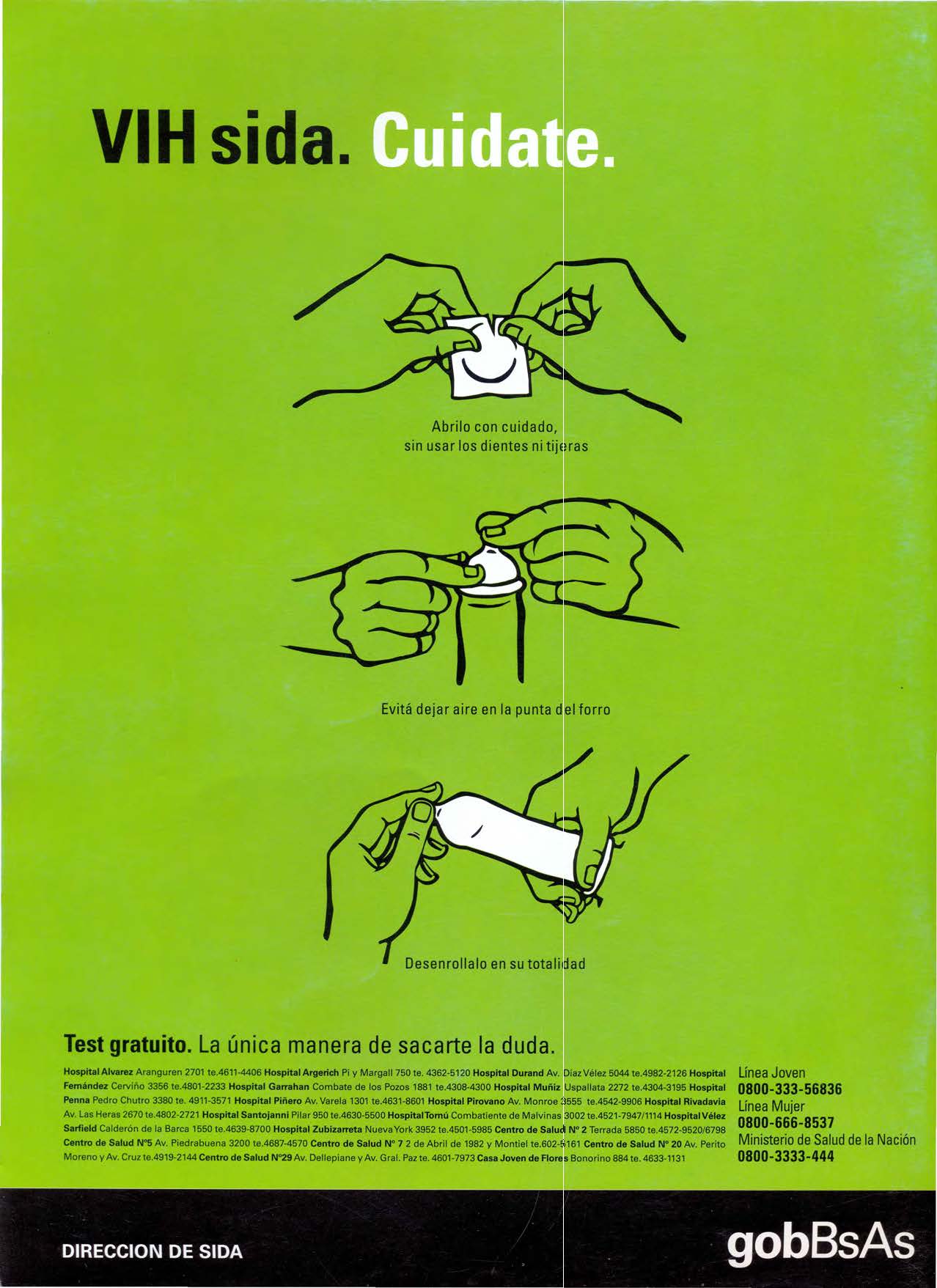 VIH sida. cuidate. SIDA STUDI