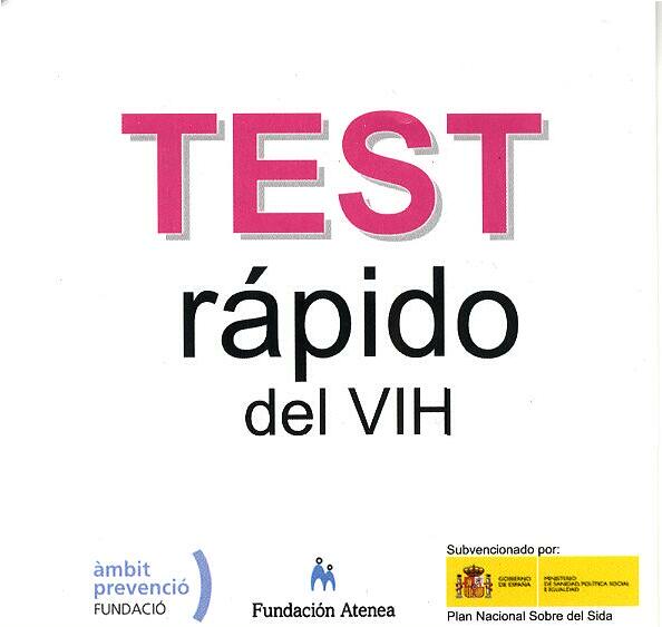 Test rápido del VIH - HIV rapid test - Testul rapid de VIH. SIDA STUDI