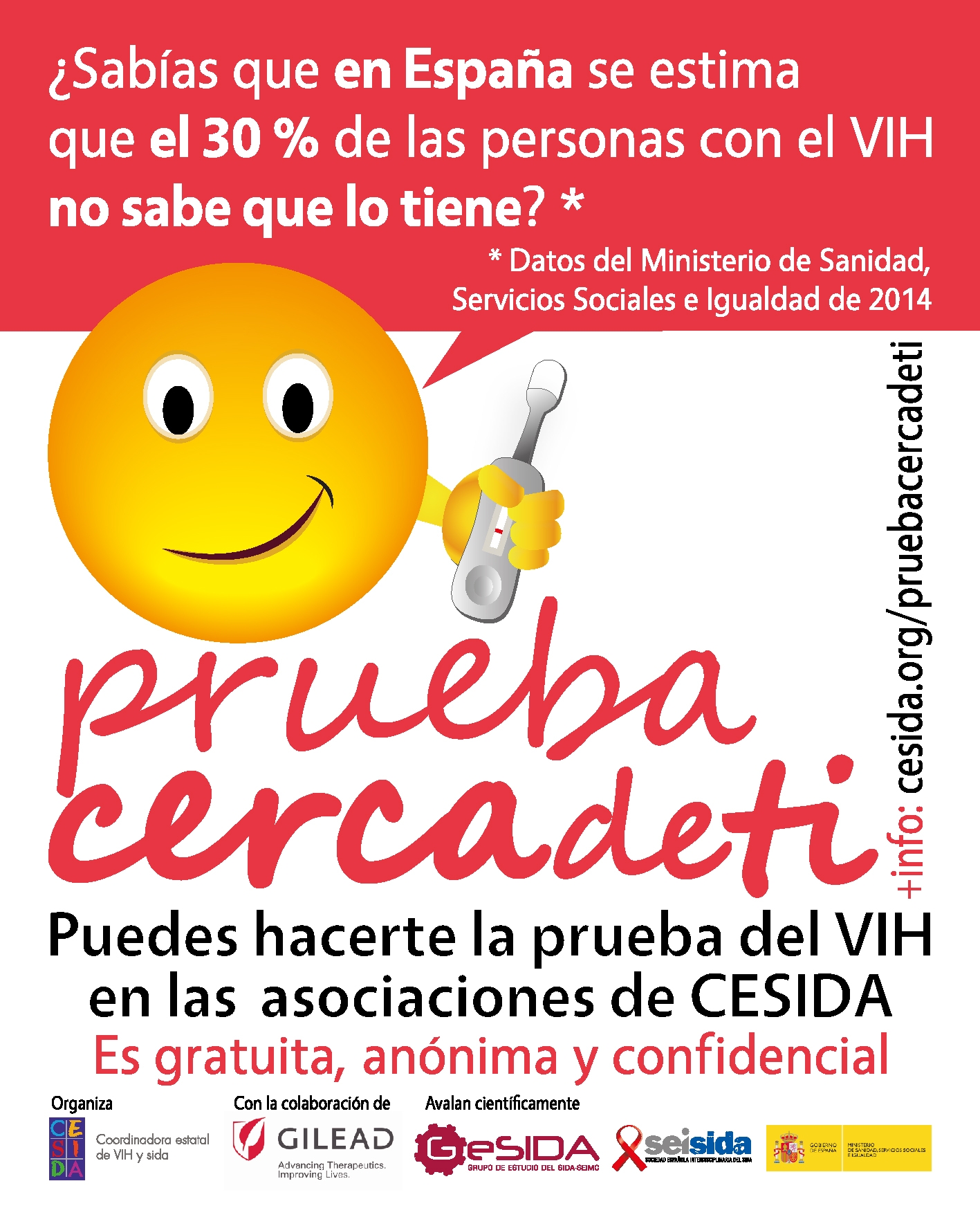 Prueba cerca de ti. SIDA STUDI