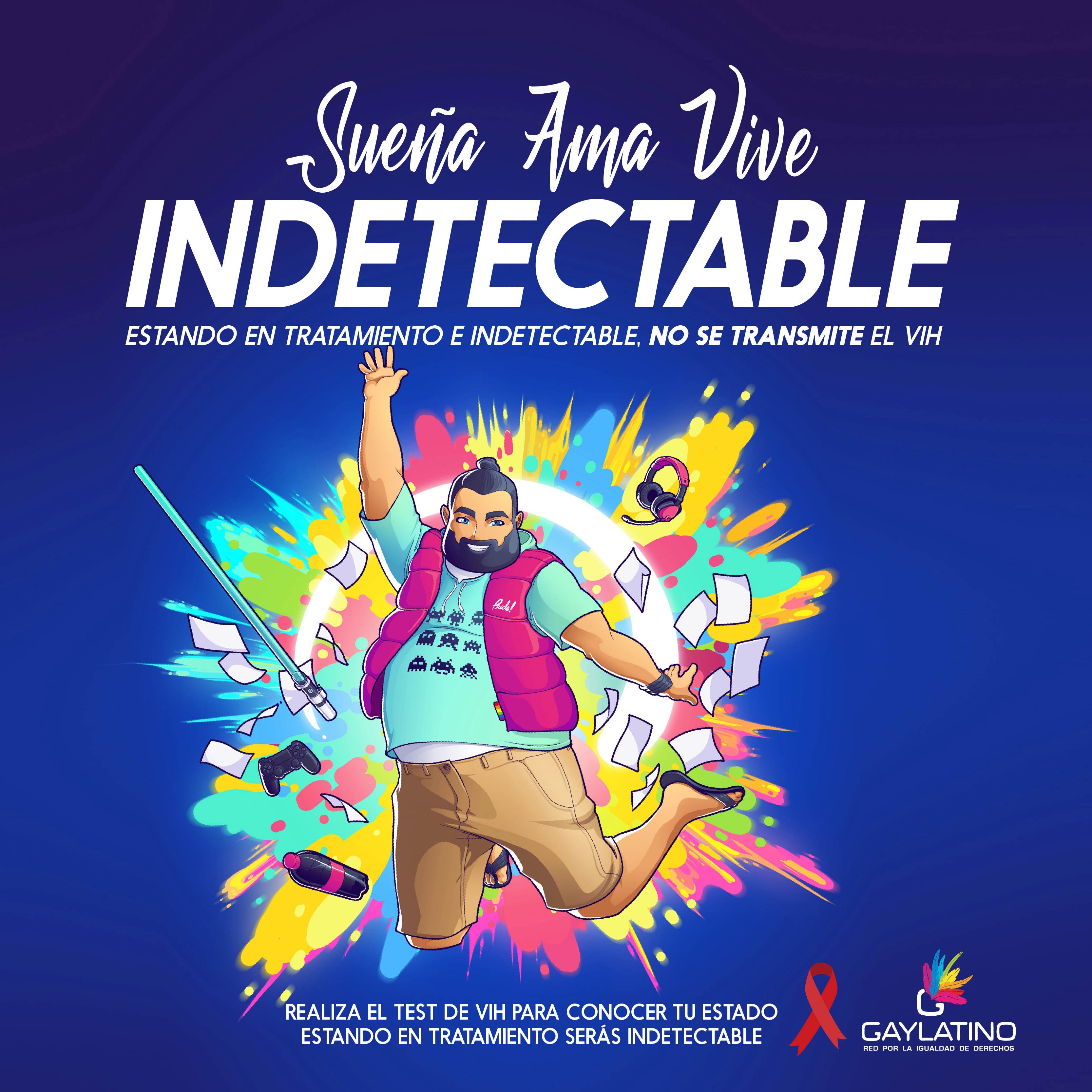 Sueña ama vive indetectable. SIDA STUDI