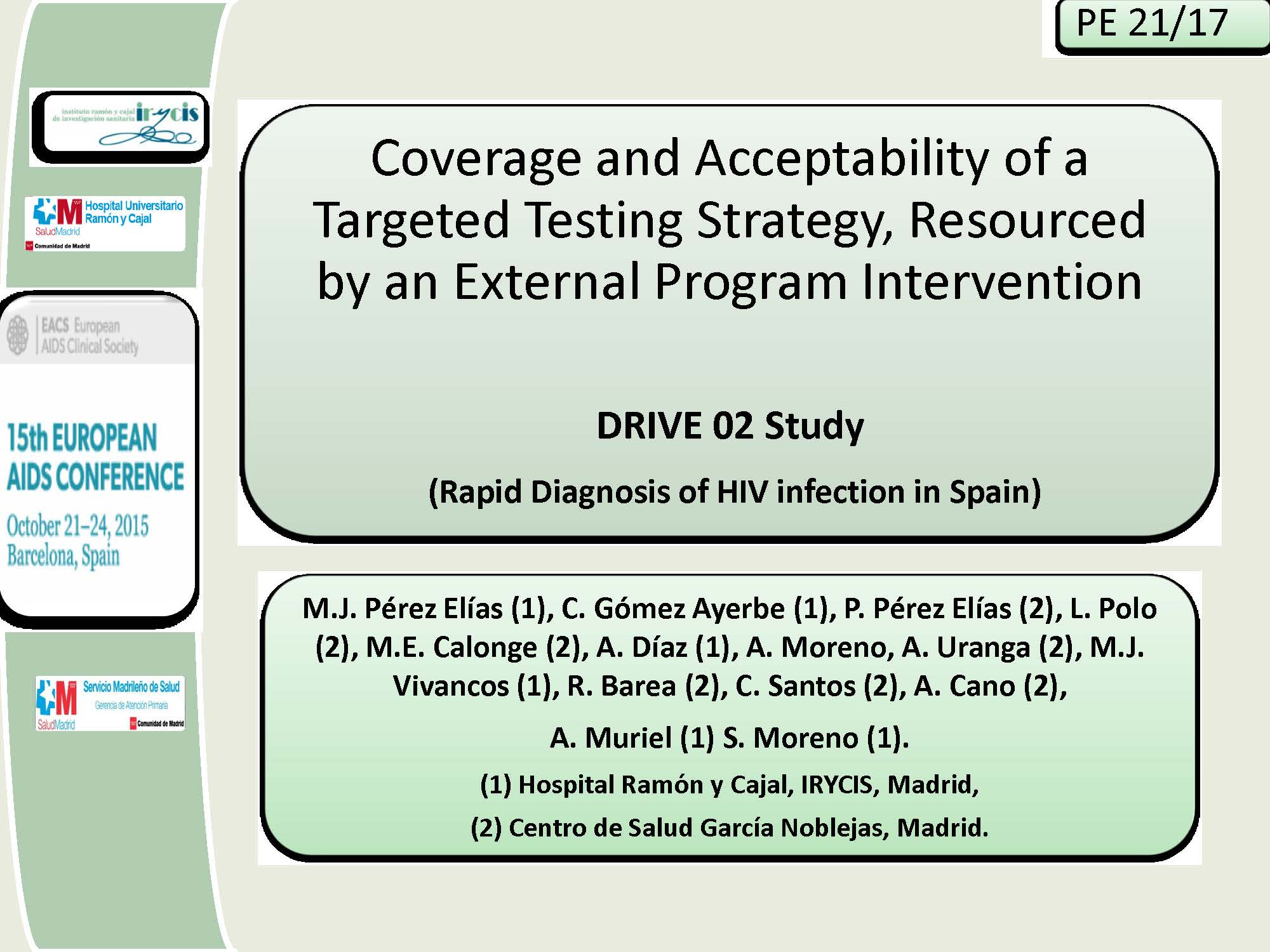 Coverage and acceptability of a targeted testing strategy, resourced by ...