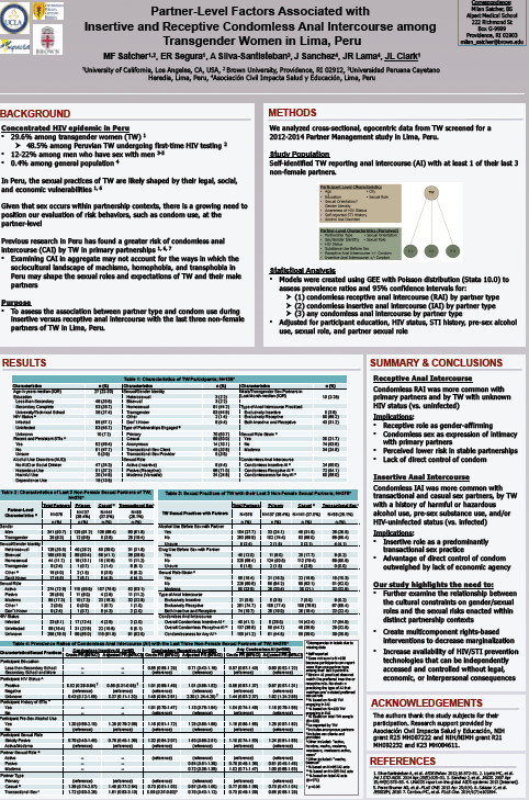 Partner-level factors associated with insertive and receptive ...