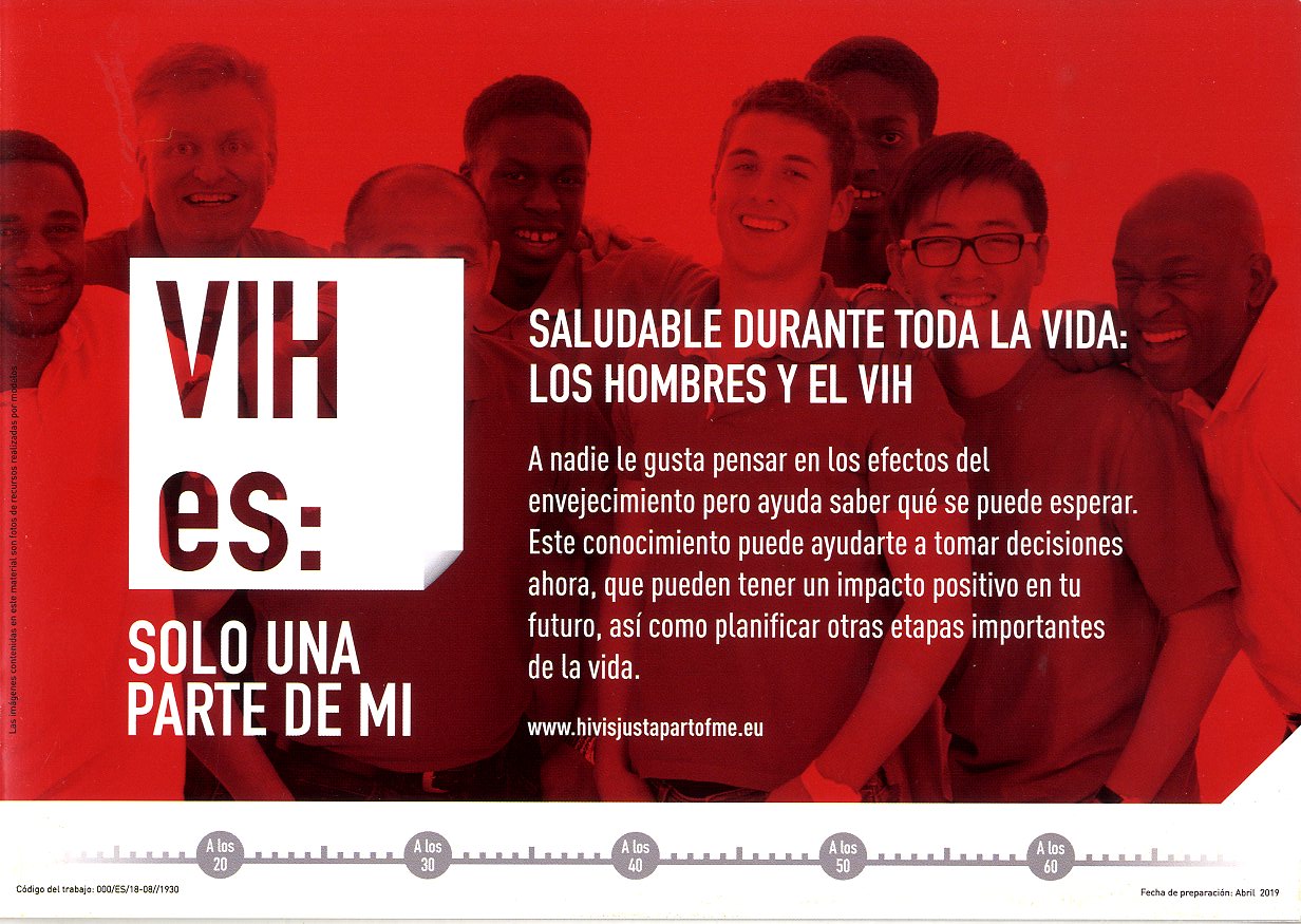 Saludable durante toda la vida: los hombres y el VIH. SIDA STUDI