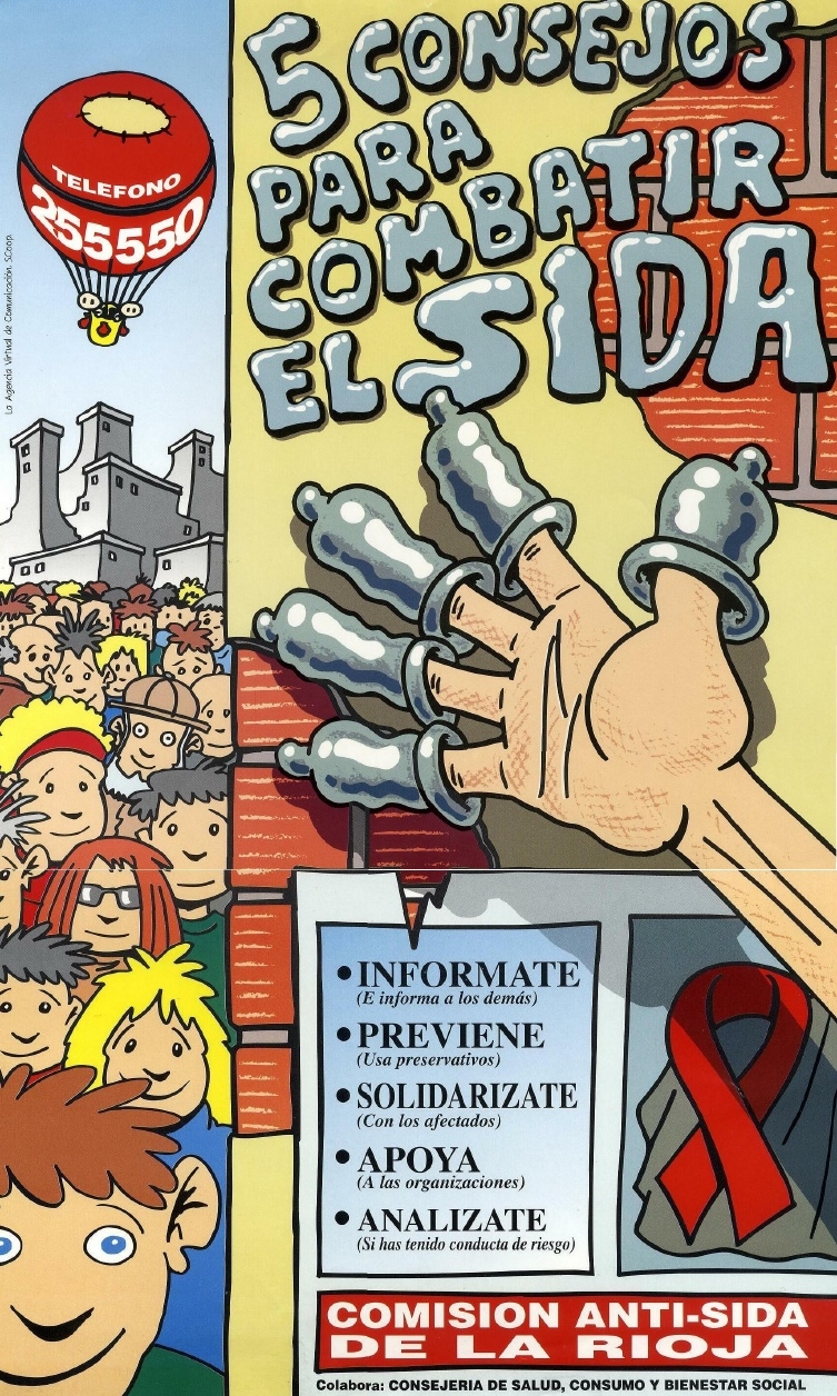 5 consejos para combatir el sida. SIDA STUDI