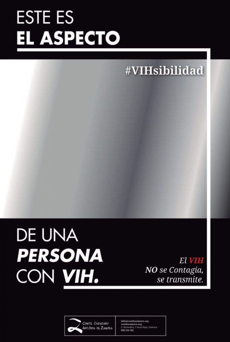 Este es el aspecto de una persona con VIH. SIDA STUDI