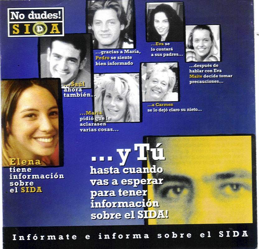 Y tú hasta cuando vas a esperar para tener información sobre el sida ...