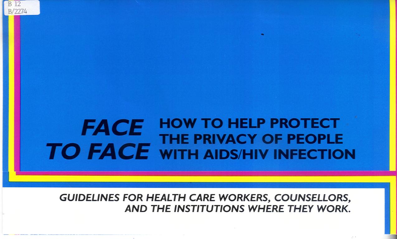 Cara a cara: Cómo ayudar a proteger la privacidad de personas con la ...