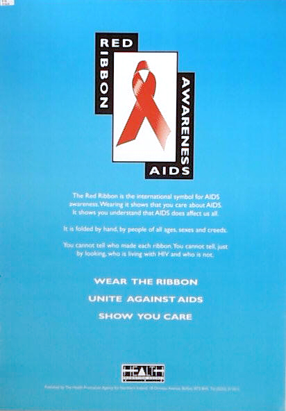 Conocimiento del lazo rojo del sida. SIDA STUDI