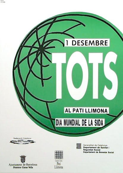1 diciembre : todos al Pati Llimona. SIDA STUDI
