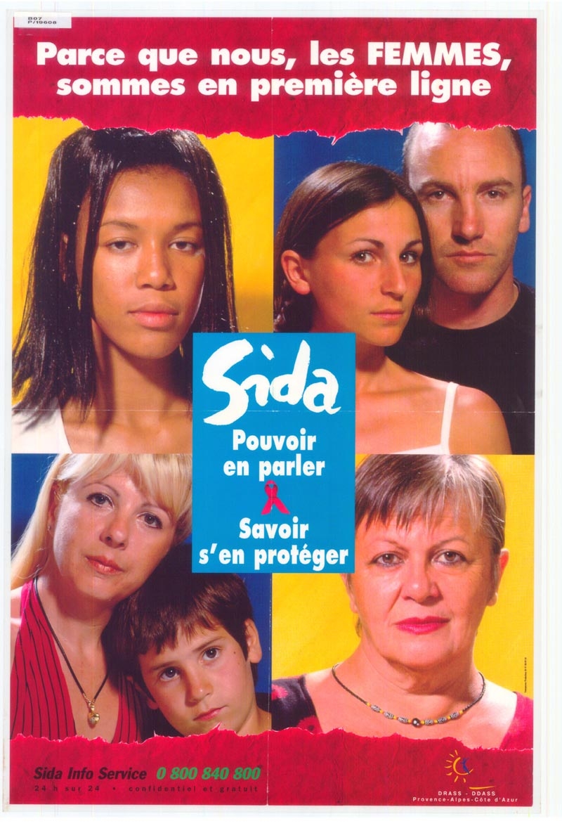 Porque nosotras, las mujeres, estamos en primera línea. Sida. Poder ...