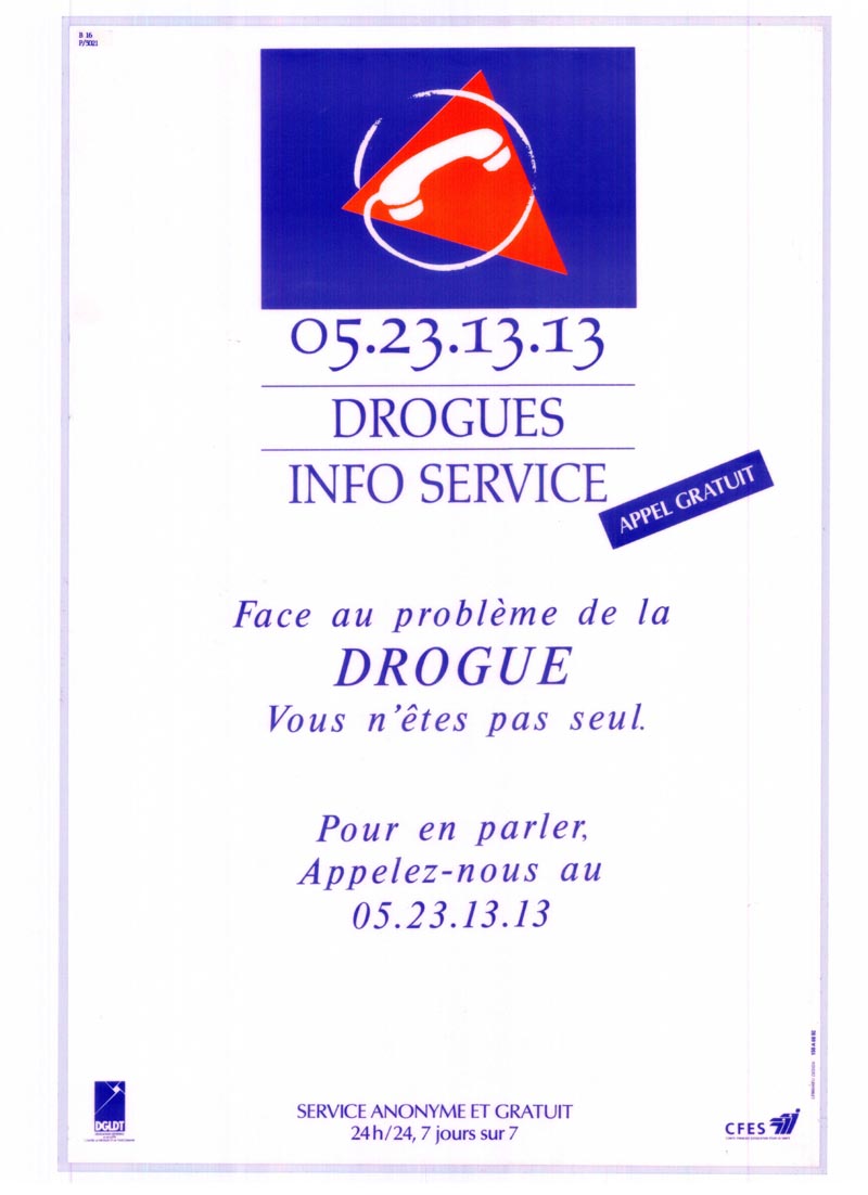 Drogues Info Service : ante el problema de la droga, no estás solo ...