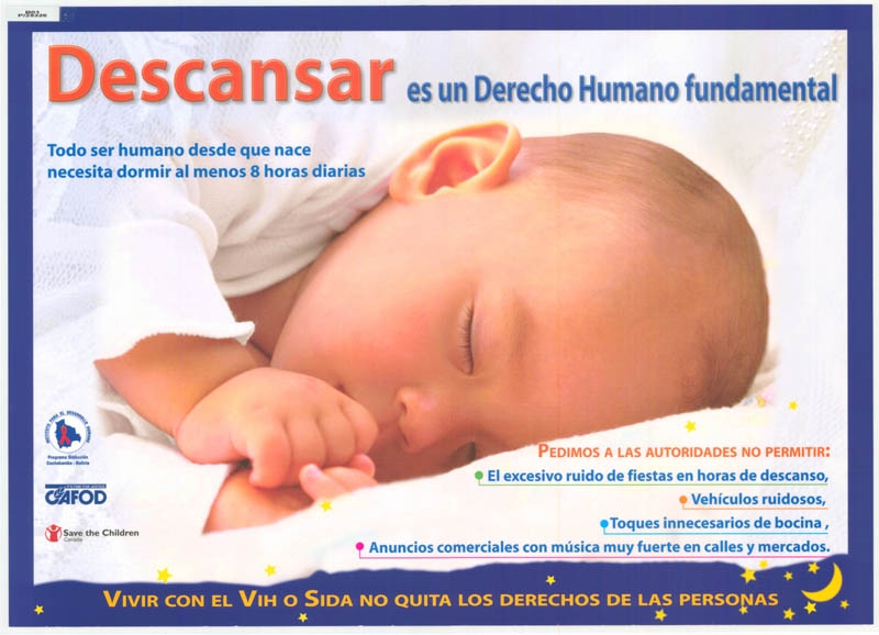 Descansar es un derecho humano fundamental. SIDA STUDI