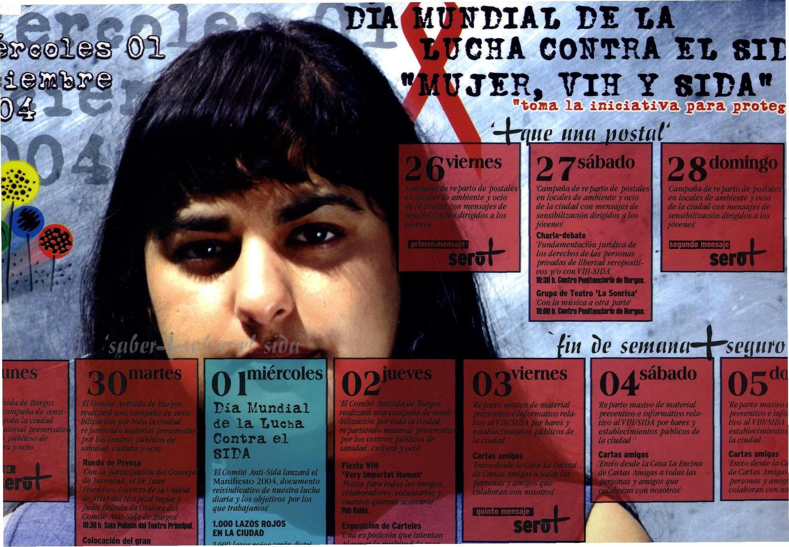 Día Mundial de la Lucha contra el Sida : Mujer, VIH y sida. SIDA STUDI